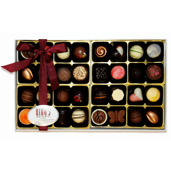 32pc Mixed Chocolate Box 400g – Nina's Chocolates