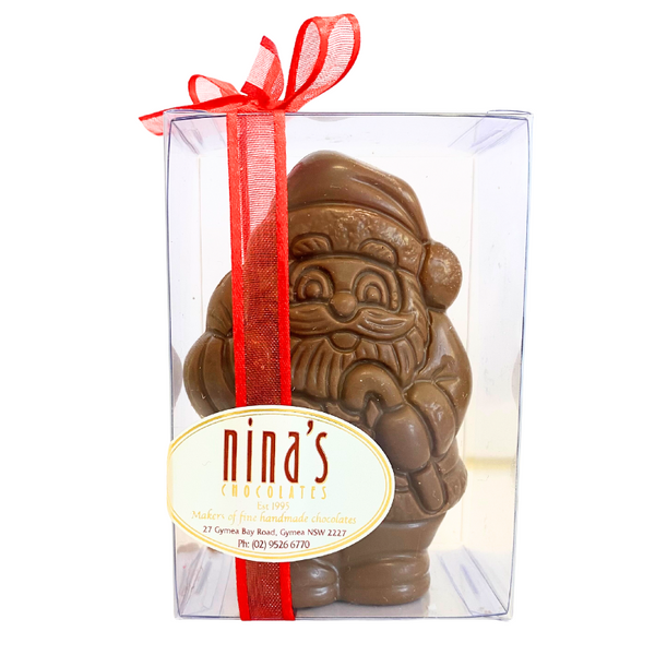 Santa with Sleigh or Candy Cane 45g – Nina's Chocolates
